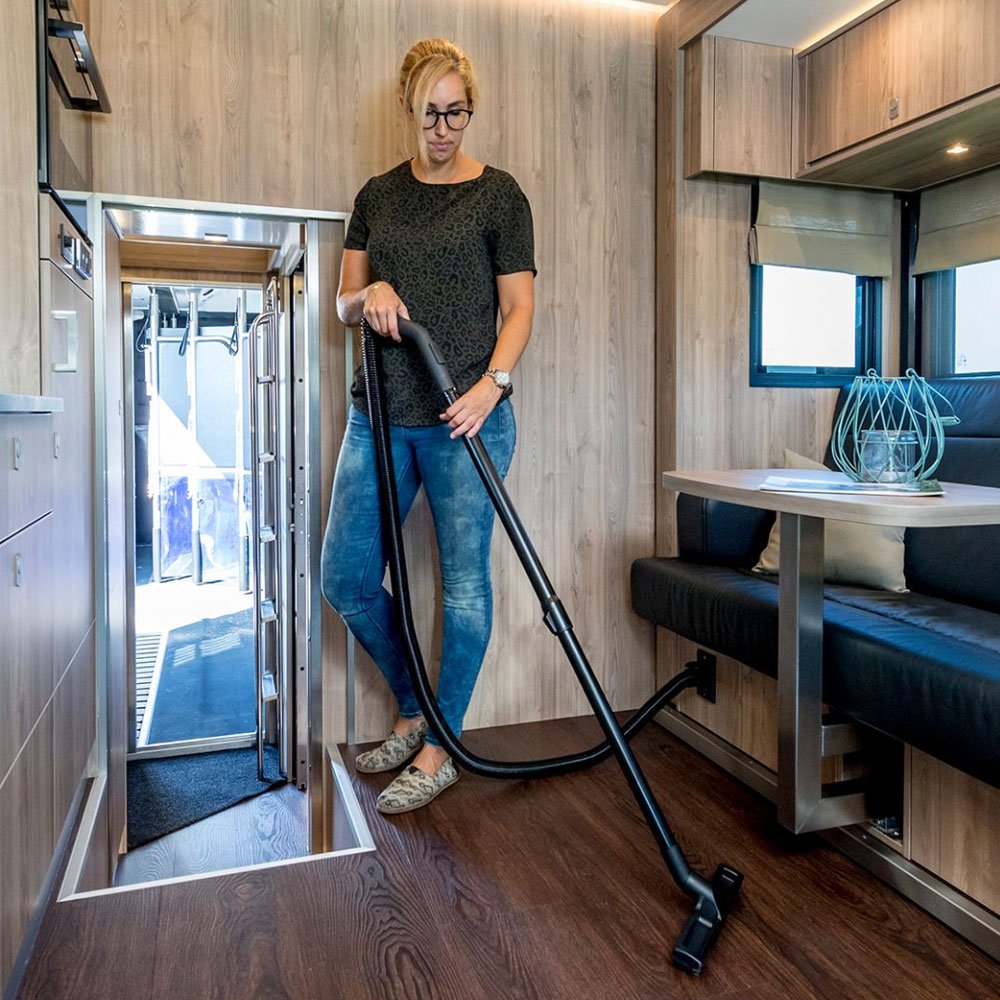 Camping støvsuger | Køb mini støvsuger til campingvogn her