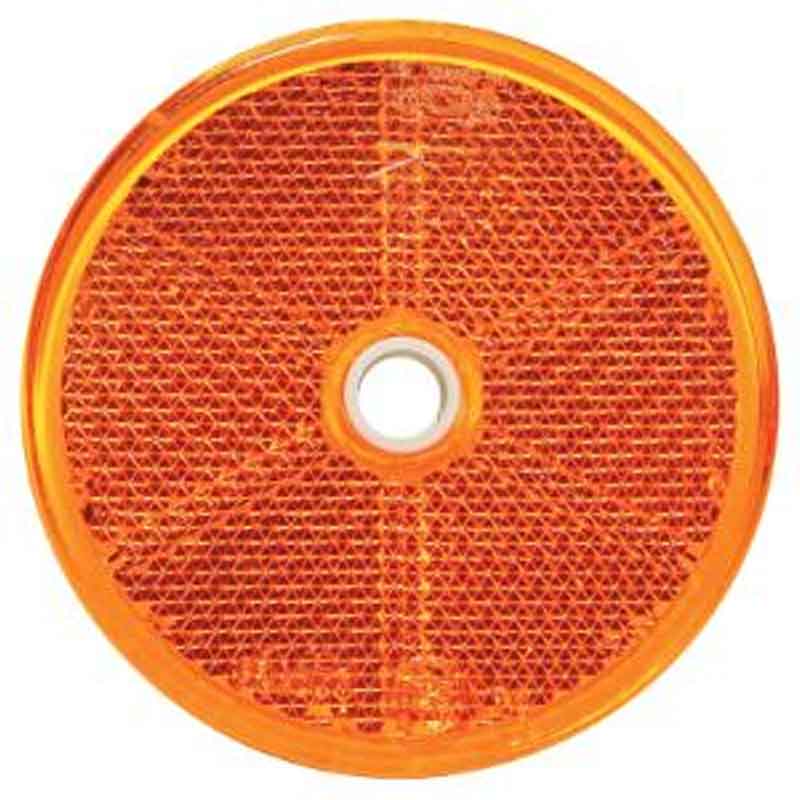 Rund reflex ø 60 mm, hål ø 5 mm | Köp reflexer online här